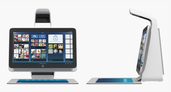 Hp sprout personal computer model - TurboSquid 1187150