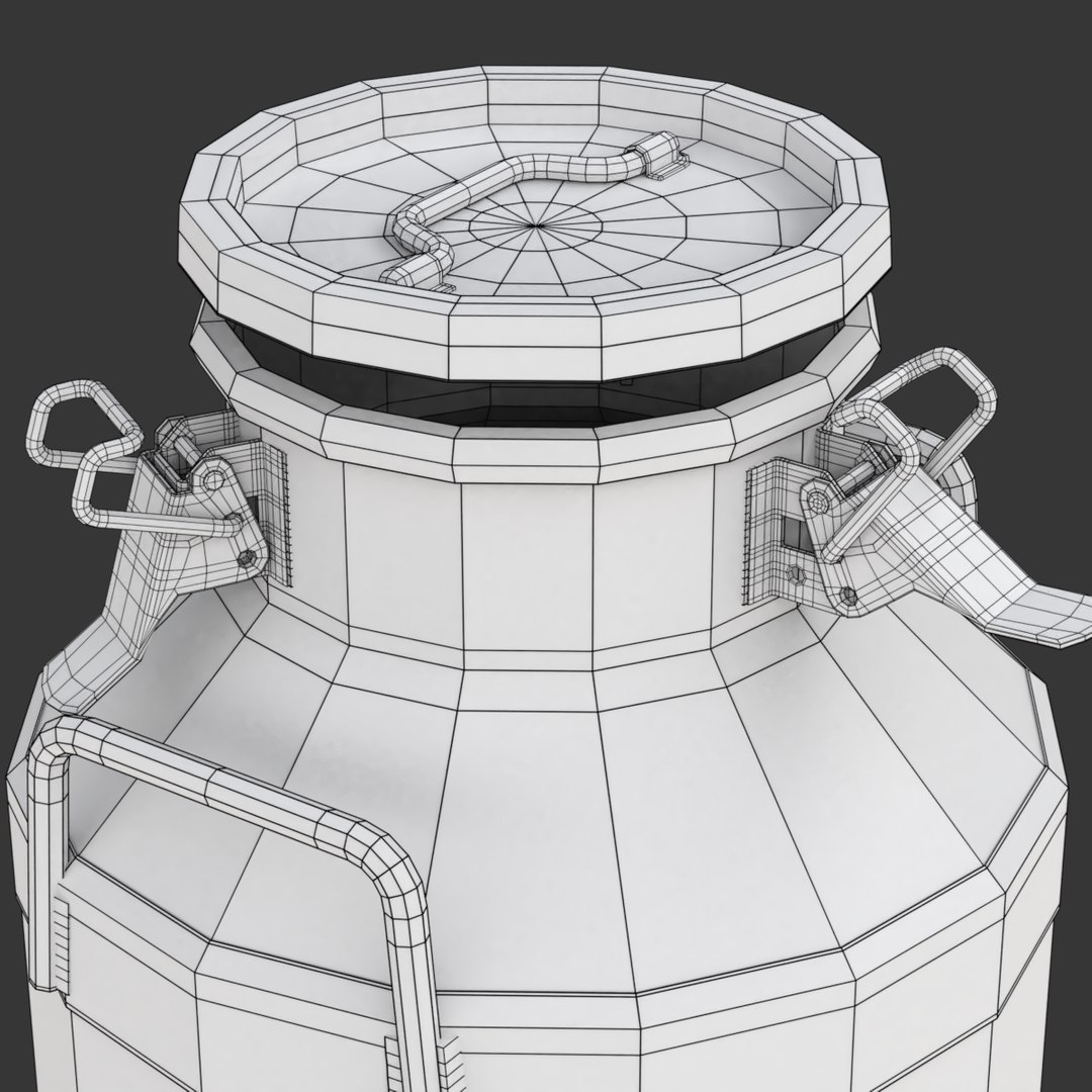 3D Latch Milk Model - TurboSquid 1435628