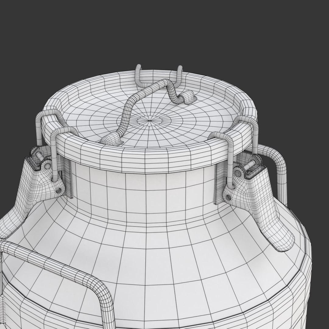 3D Latch Milk Model - TurboSquid 1435628