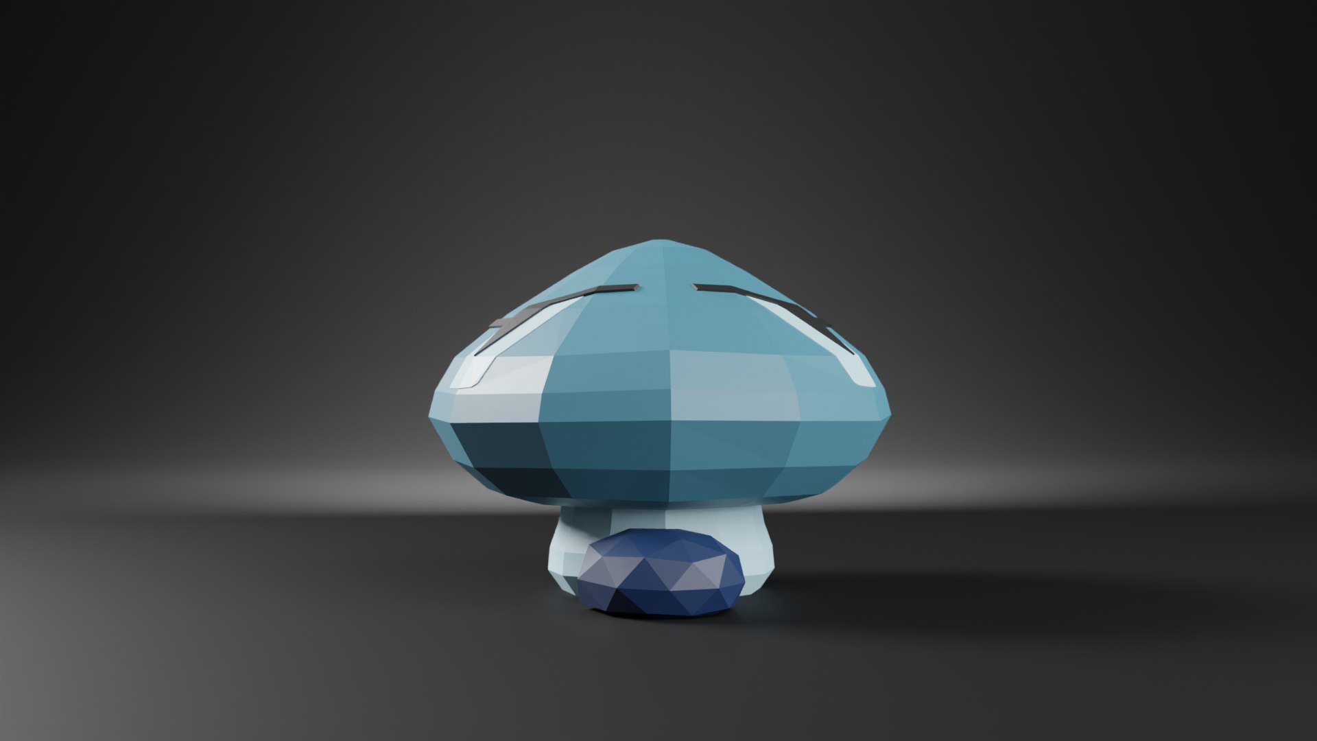 3D Blue Goomba Super Mario Bros Low Poly 3D Model - TurboSquid 1958142