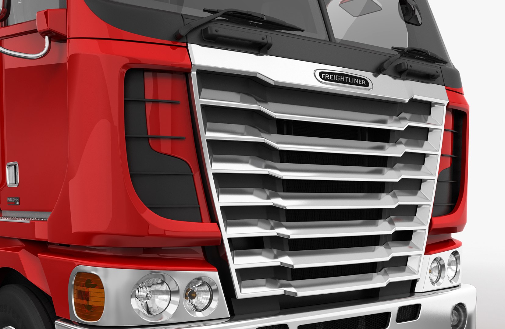 Freightliner Argosy 3D Model - TurboSquid 1202441