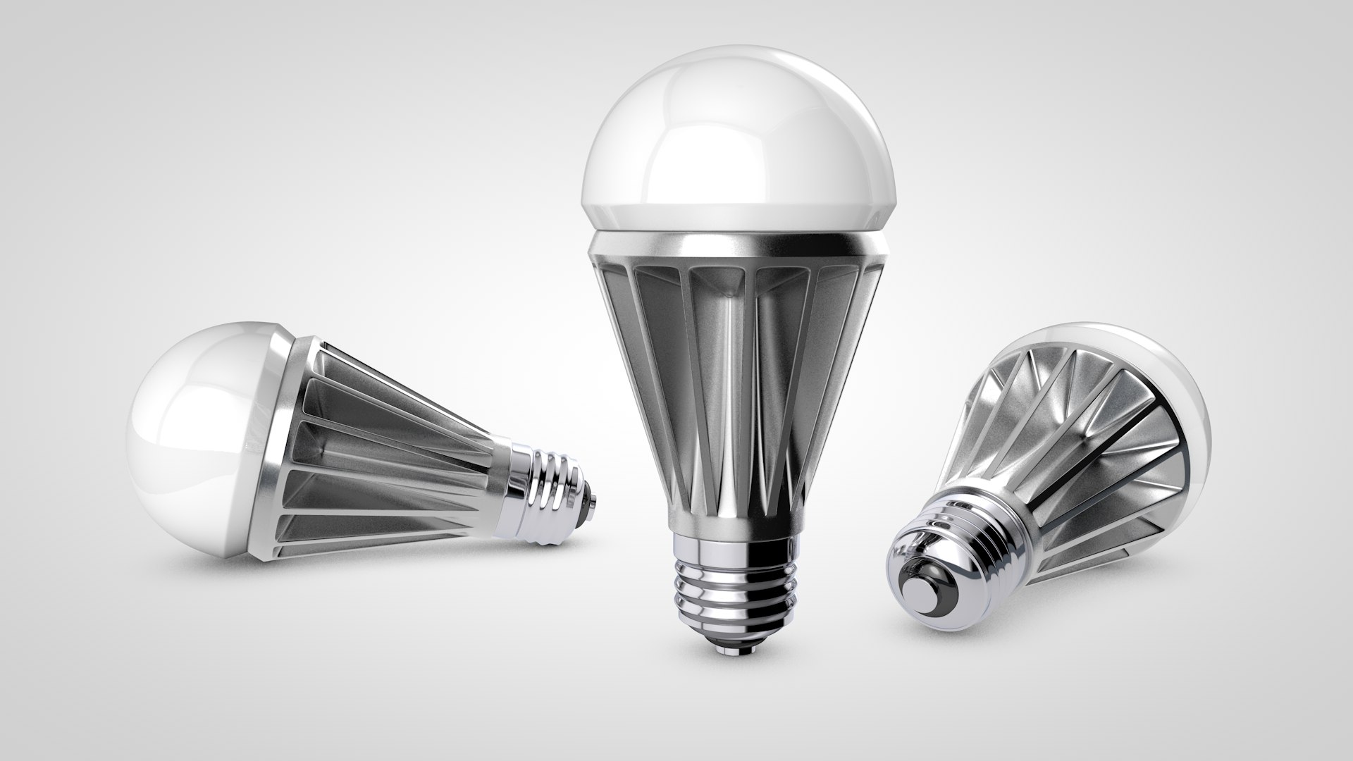 led bulb 3d model