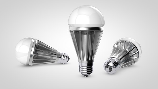 led bulb 3d model