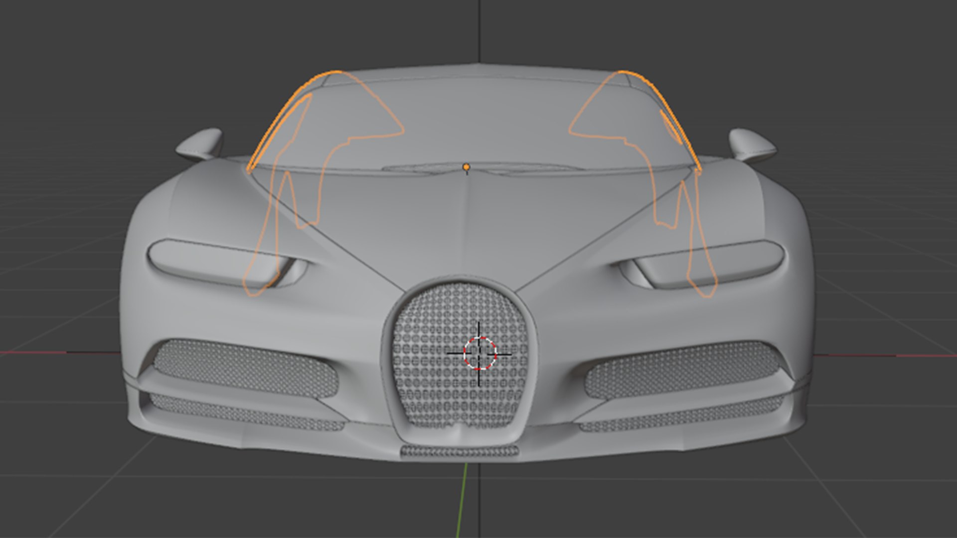 3D High-Detail Bugatti Chiron 3D Model Animation-Ready - Blender ...