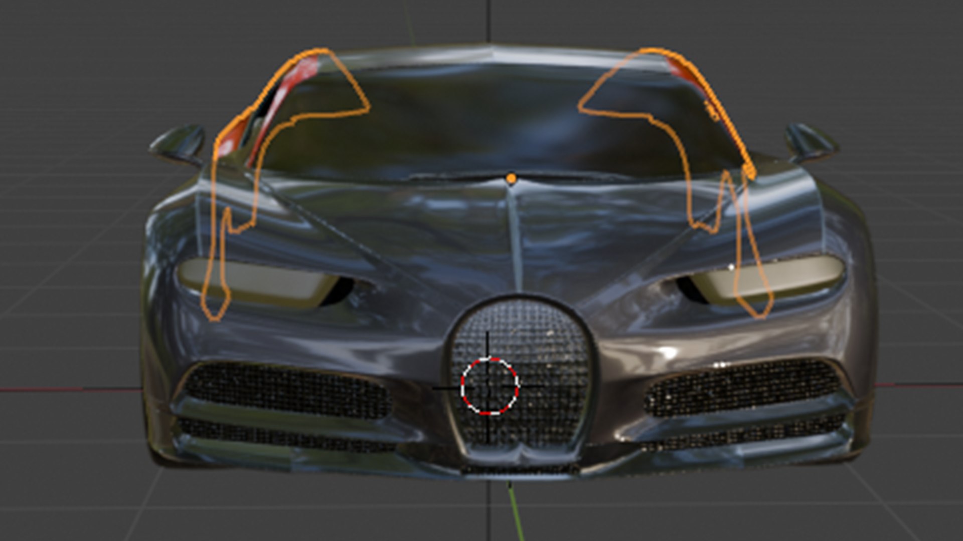 3D High-Detail Bugatti Chiron 3D Model Animation-Ready - Blender ...