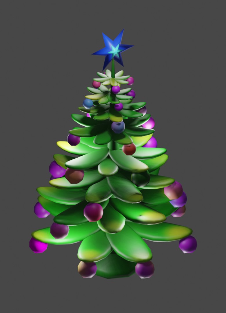 Christmas Tree 3D Model - TurboSquid 2142075