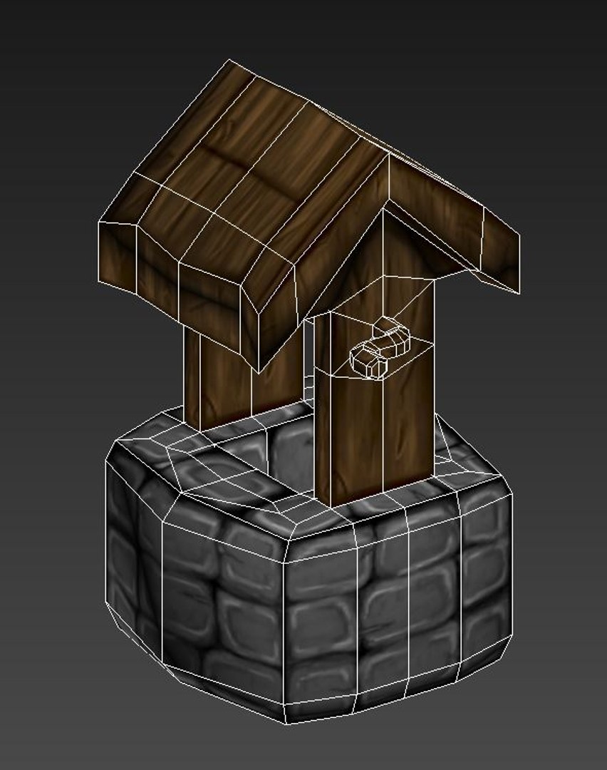 Medieval wishing 3D model - TurboSquid 1163004