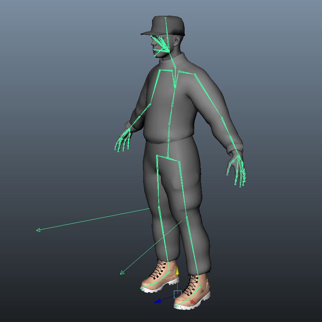 3D Rigged Sergeant Model - TurboSquid 1351370