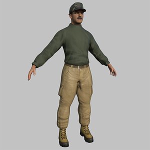 Download 3D Soldier Rig Maya Models - TurboSquid