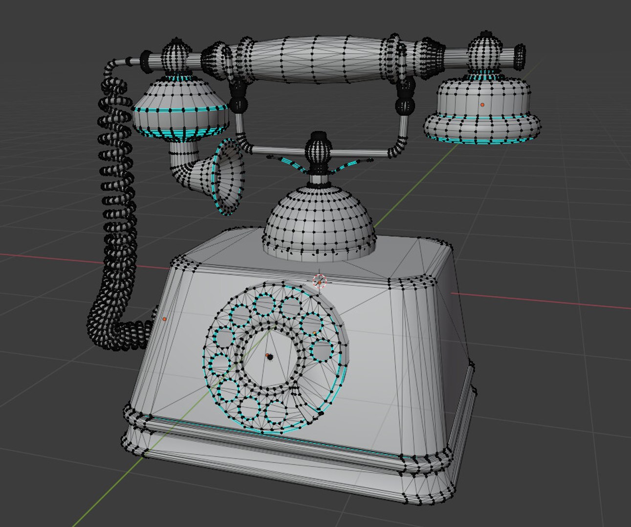 Vintage Retro Telephone 3D Model 3D - TurboSquid 1729678