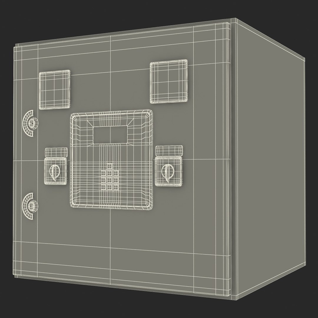 3d Industrial Electrical Panel 5