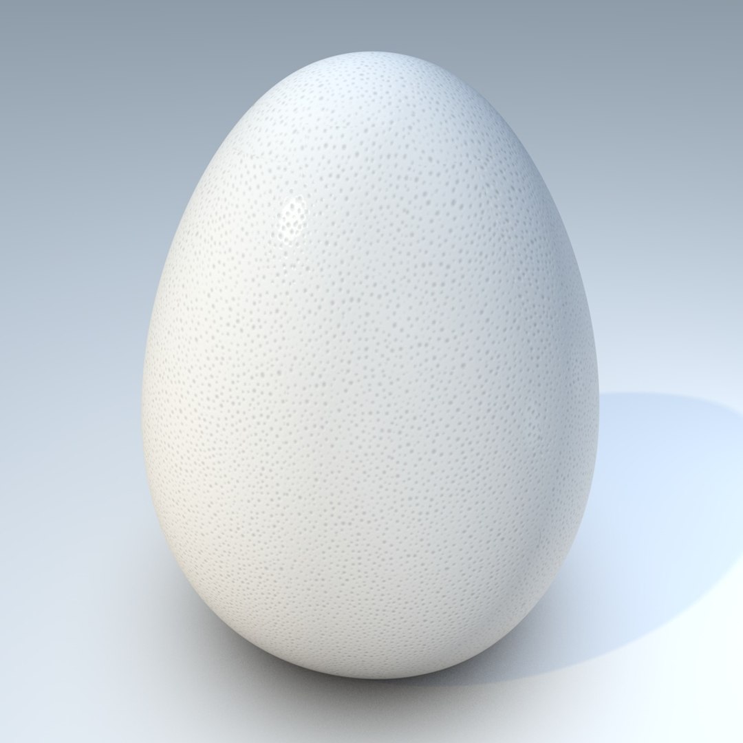 3d Model Set Egg