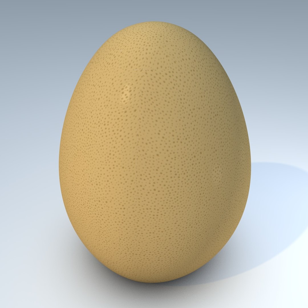 3d Model Set Egg