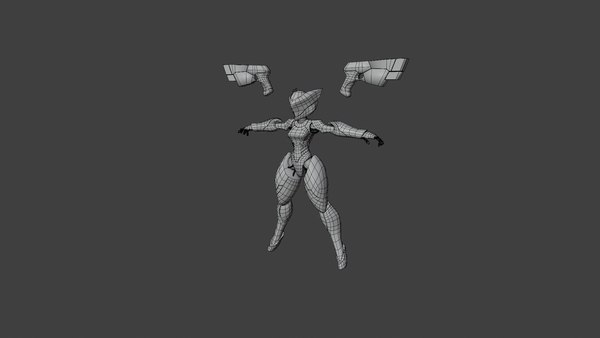 Robot girl 3D model - TurboSquid 1759071