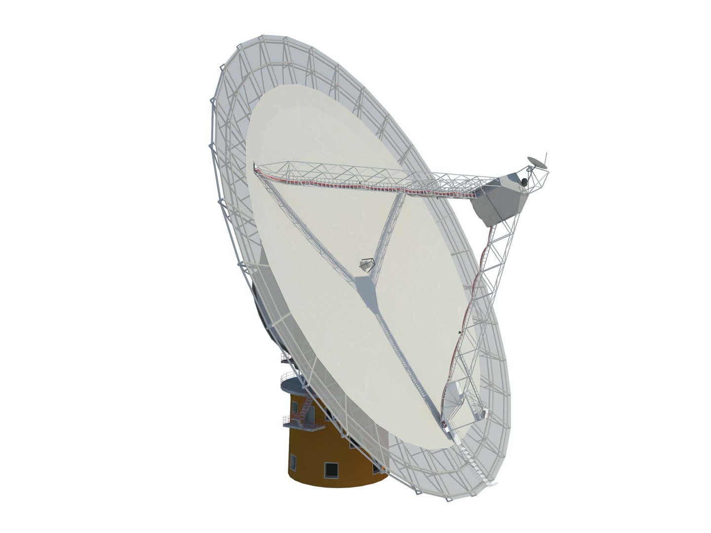 Parkes Observatory Radio Telescope 3D Model - TurboSquid 1189601