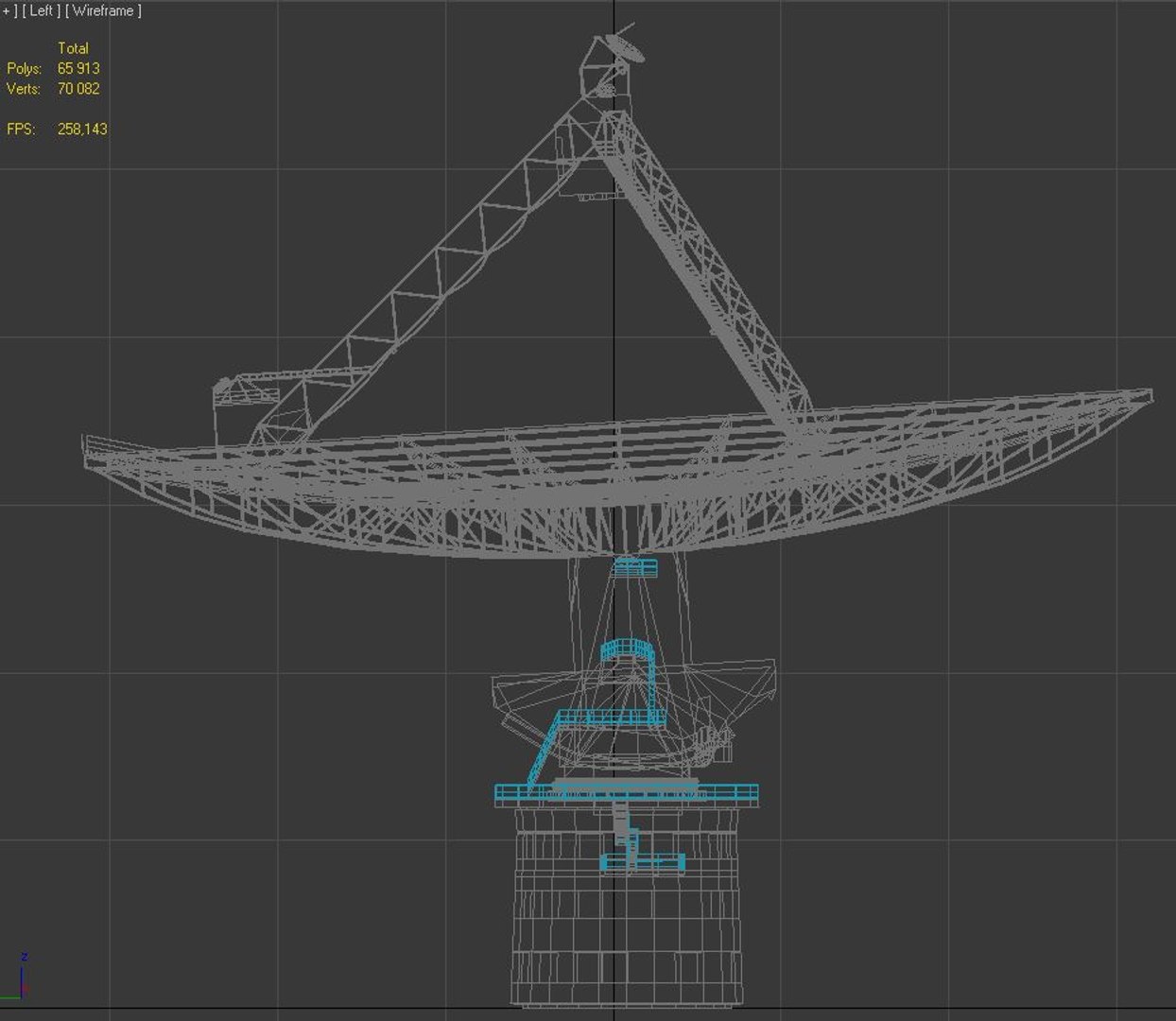 Parkes Observatory Radio Telescope 3D Model - TurboSquid 1189601