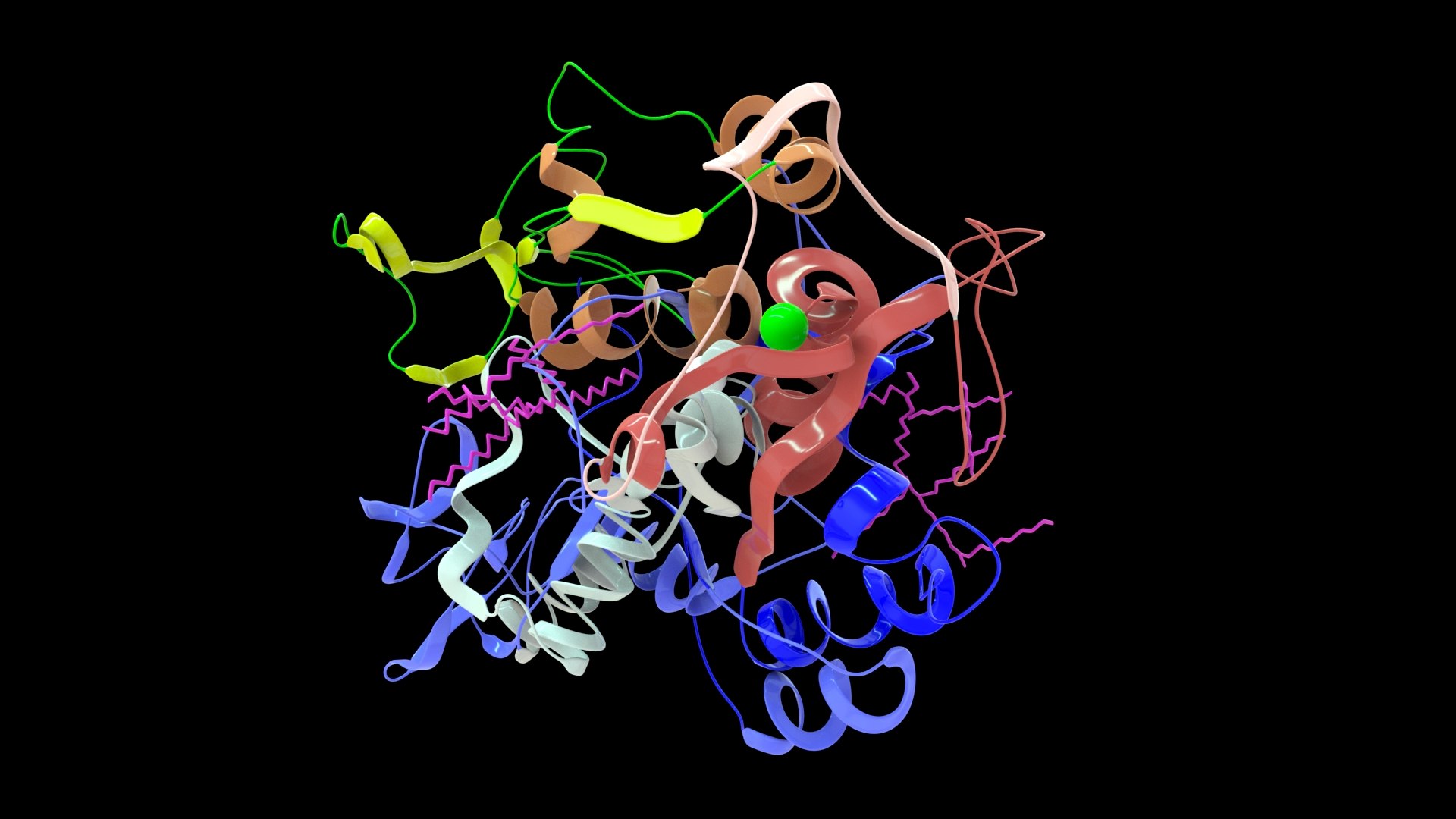 Antimicrobial Enzyme Lysozyme 3D Model - TurboSquid 2189598