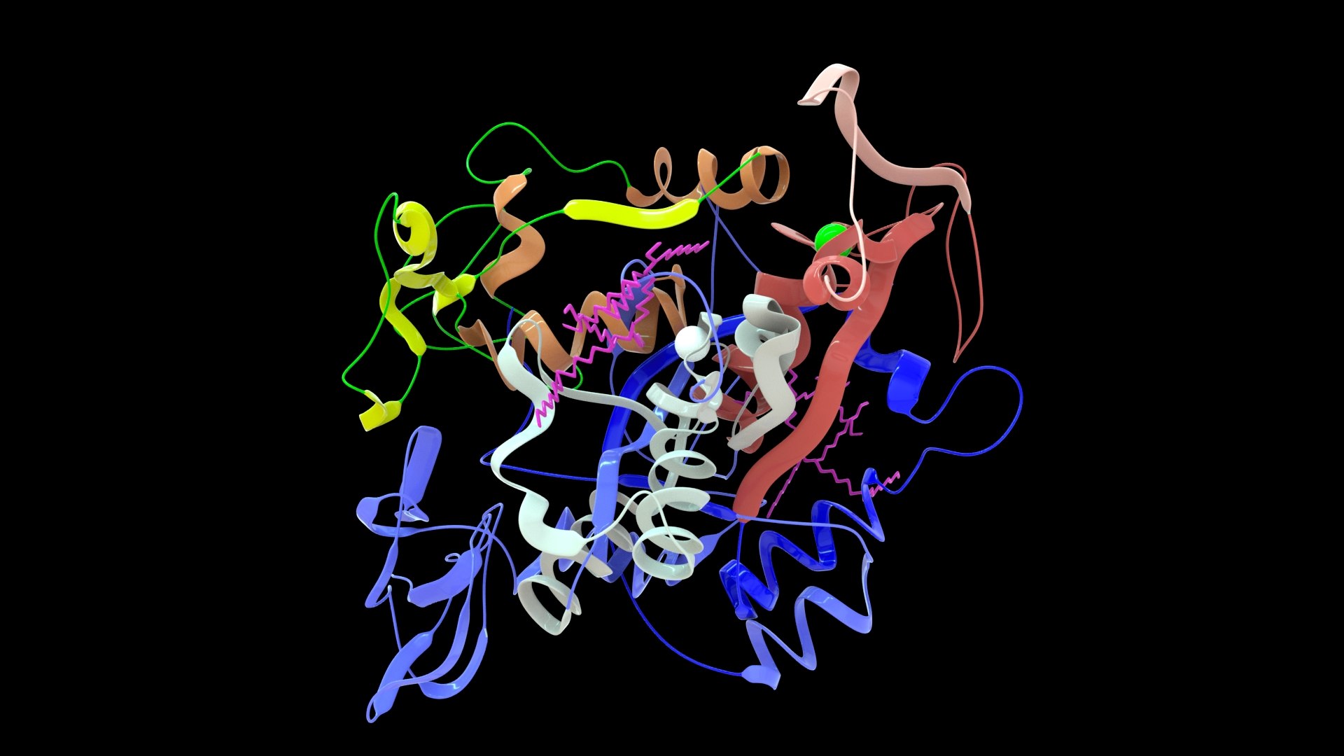 Antimicrobial Enzyme Lysozyme 3D Model - TurboSquid 2189598