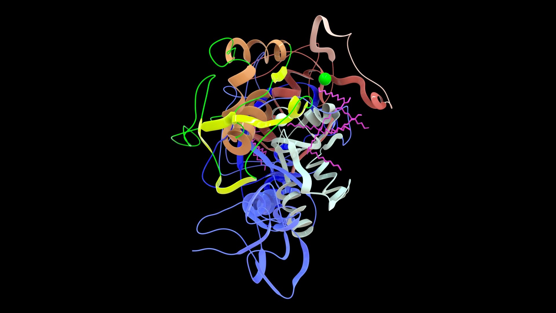 Antimicrobial Enzyme Lysozyme 3D Model - TurboSquid 2189598