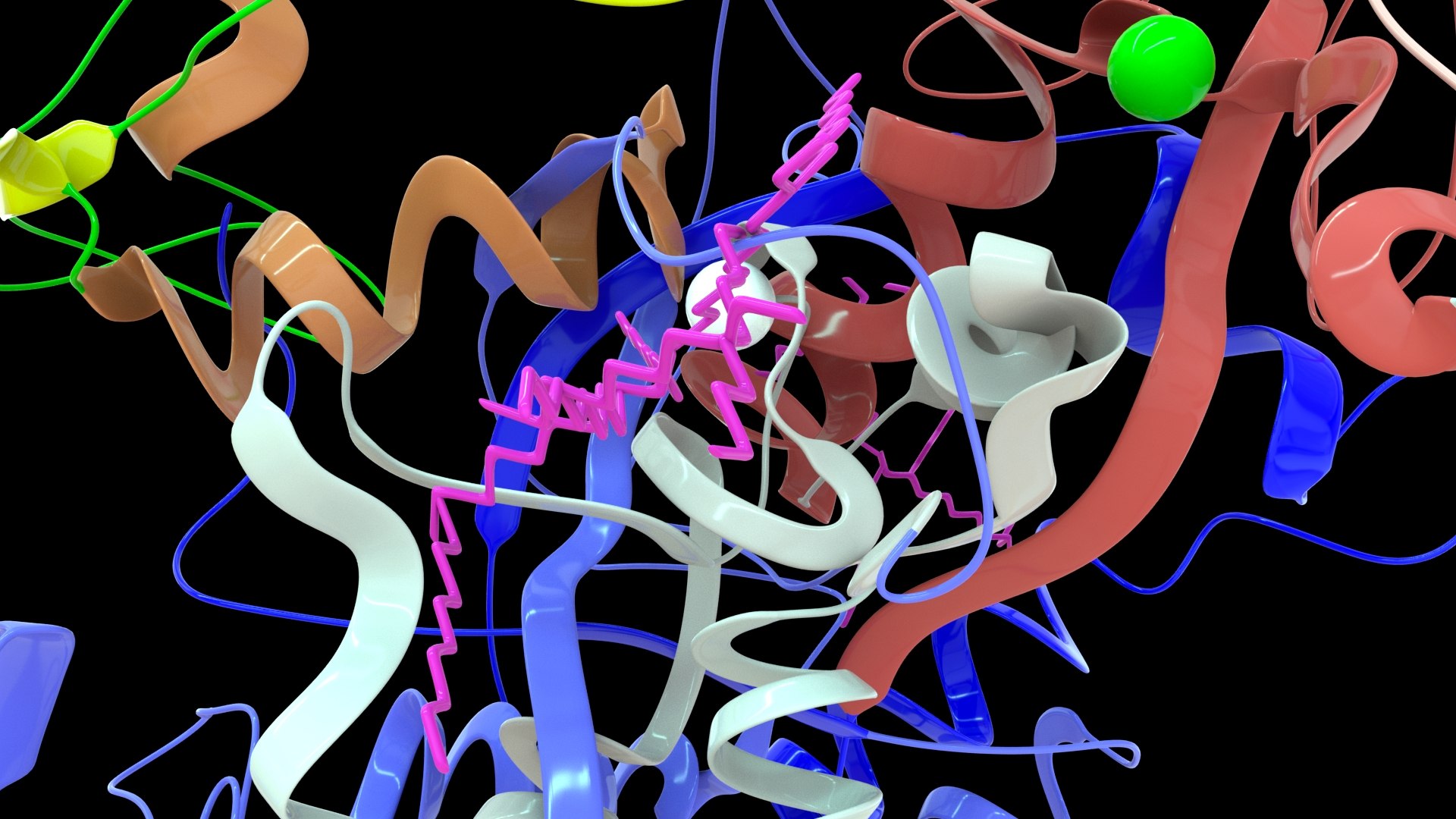 Antimicrobial Enzyme Lysozyme 3D Model - TurboSquid 2189598