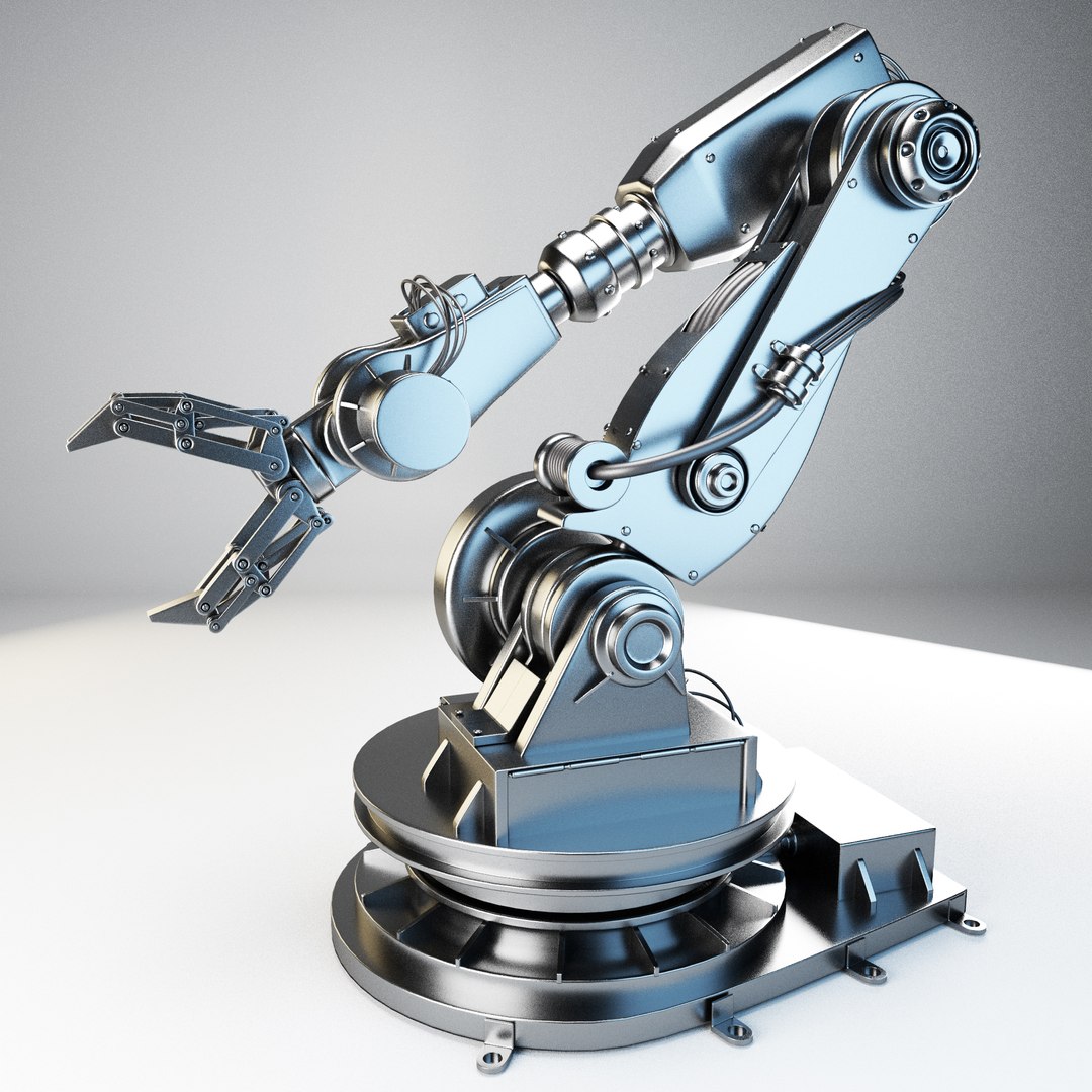 Robot Arm 3D Model - TurboSquid 1260214