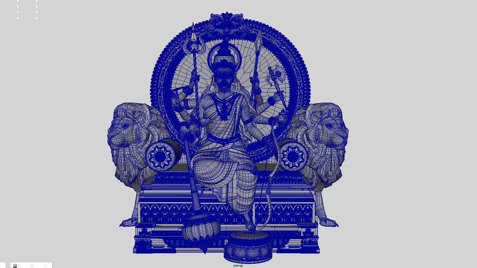 3D God Durga Devi 3d Model Model - TurboSquid 1761306