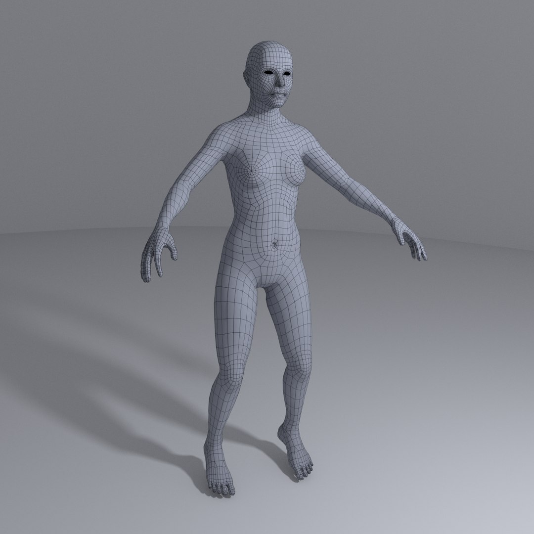 blank games 3d obj