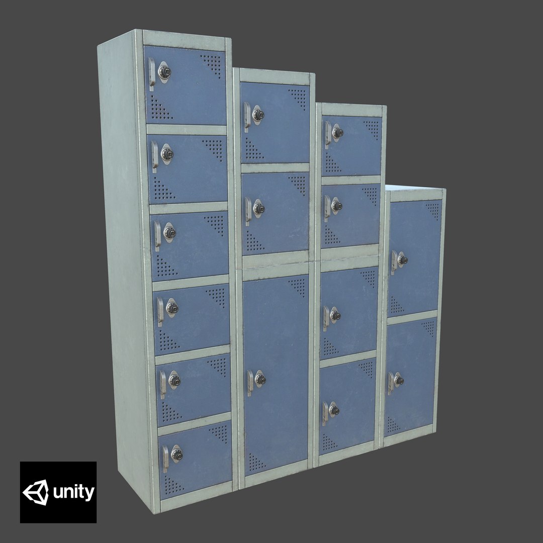 Cabinet Locker 3D Model - TurboSquid 2185033