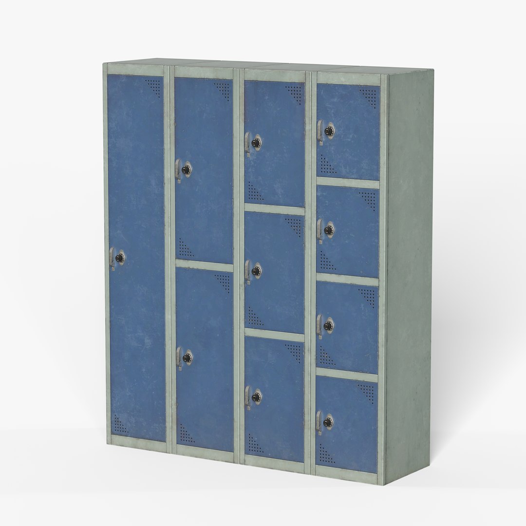 Cabinet Locker 3D Model - TurboSquid 2185033