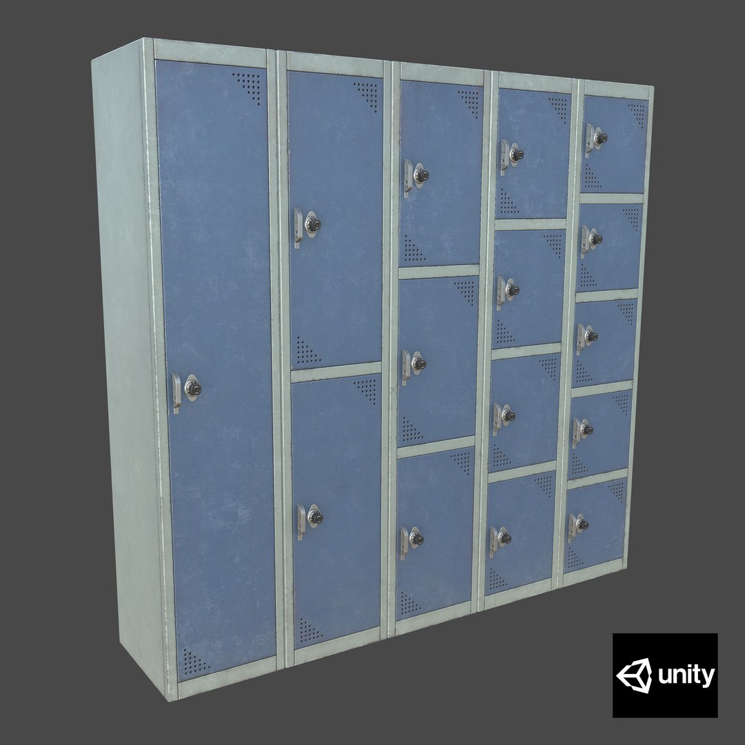Cabinet Locker 3D Model - TurboSquid 2185033