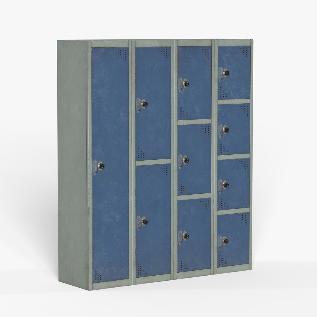 Cabinet Locker 3D Model - TurboSquid 2185033