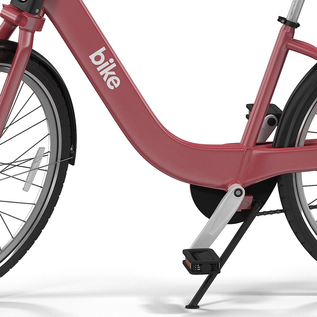 bike modeled realistic 3ds
