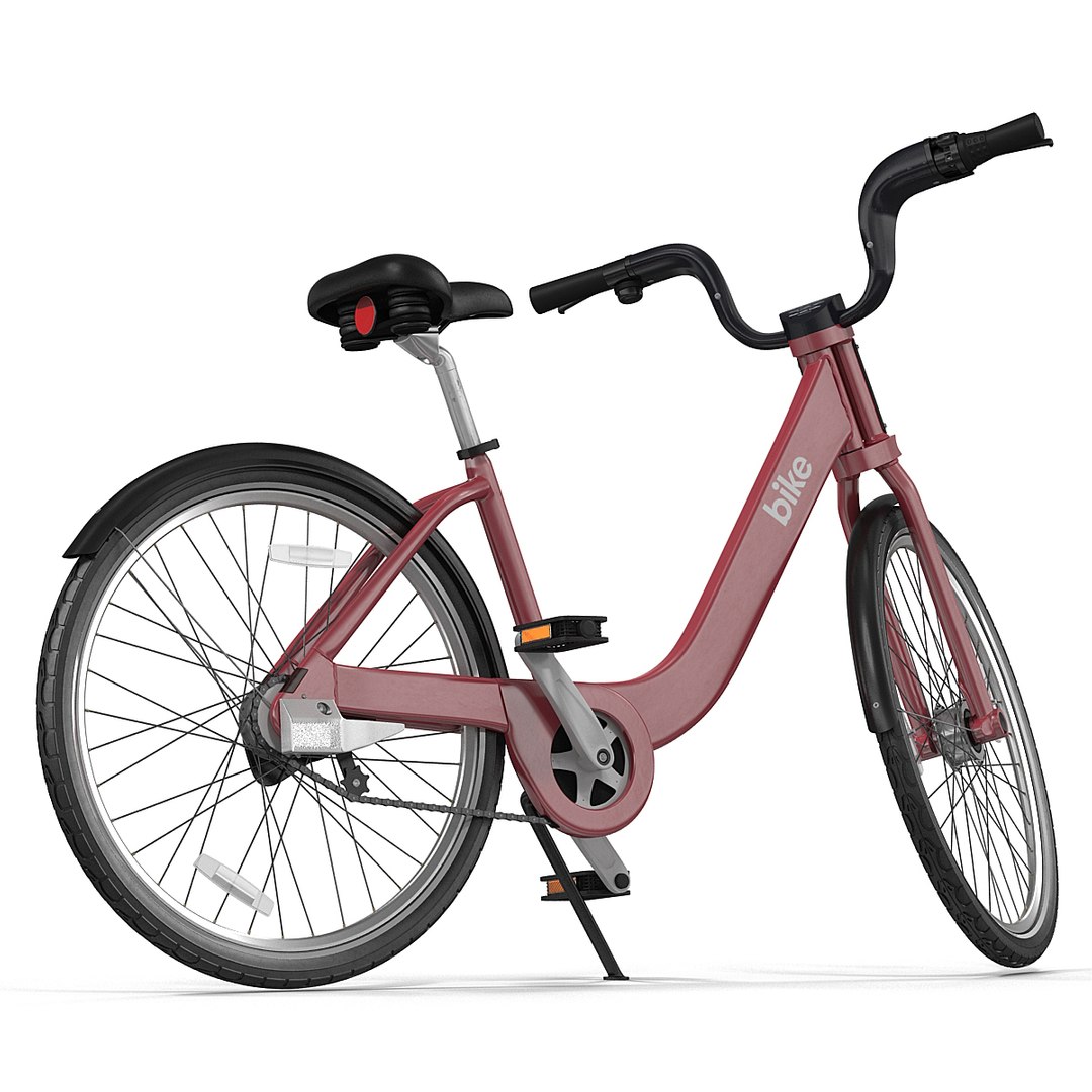 bike modeled realistic 3ds
