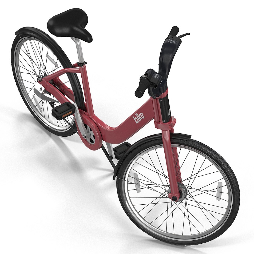 bike modeled realistic 3ds