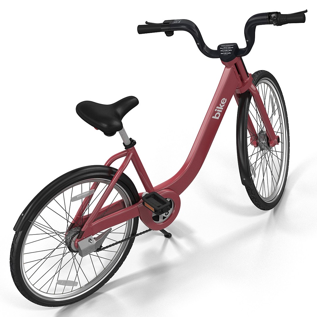 bike modeled realistic 3ds