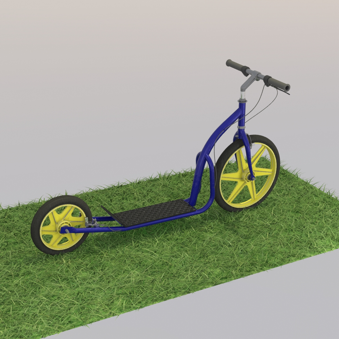 Scooter 3d Model