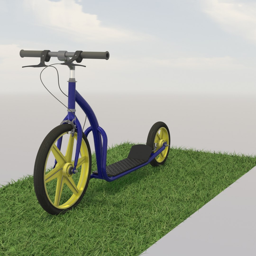 Scooter 3d Model