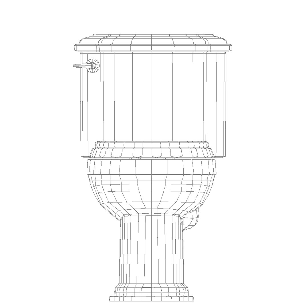 Toilet Polys Unity 3D Model - TurboSquid 1276976