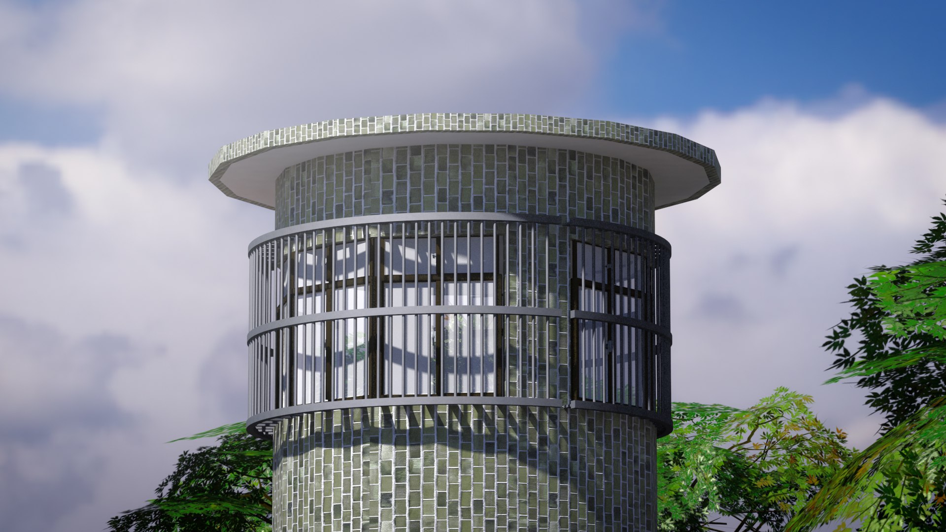 Tw Jail Wall 3D Model - TurboSquid 2336095