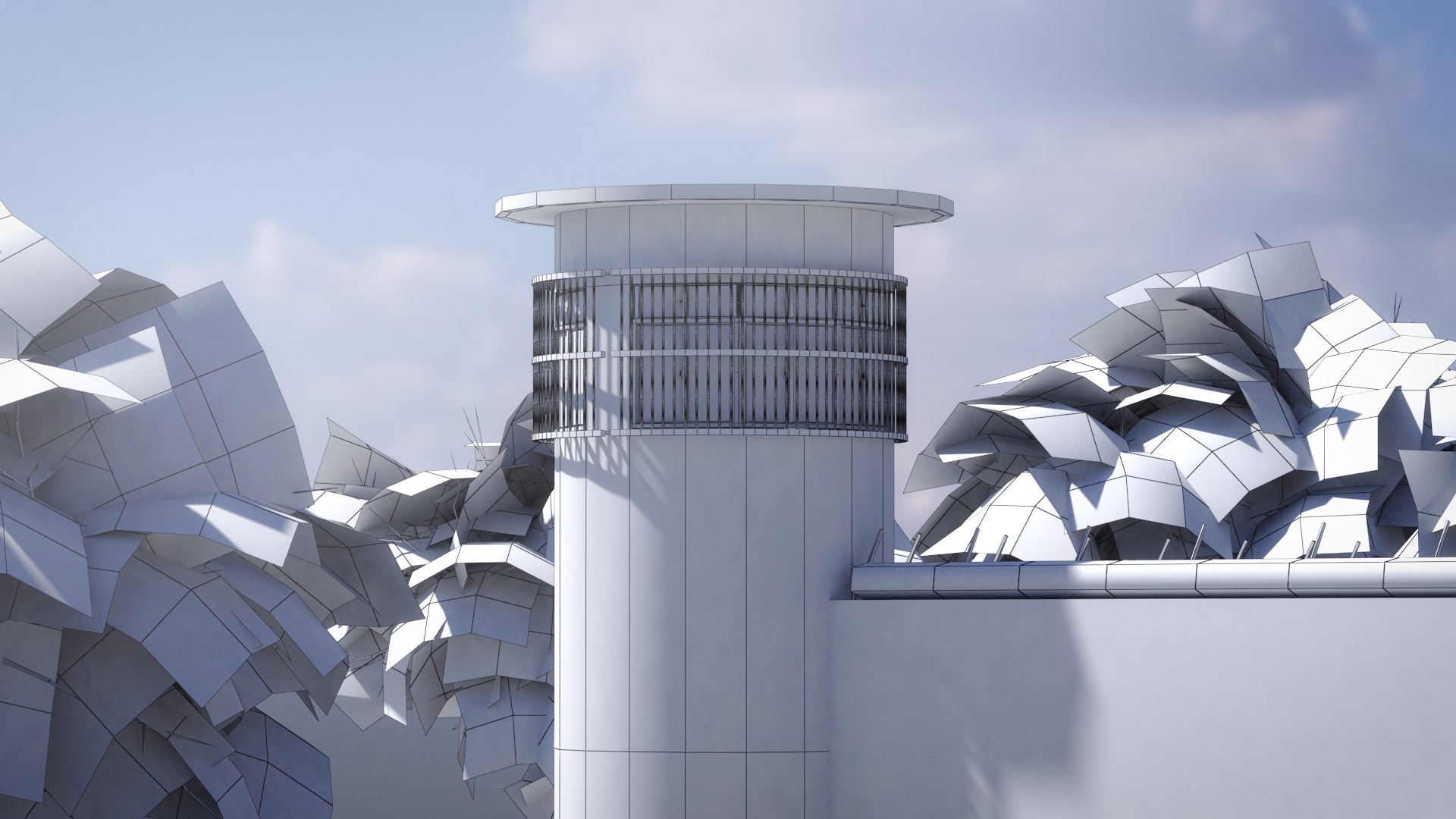 Tw Jail Wall 3D Model - TurboSquid 2336095