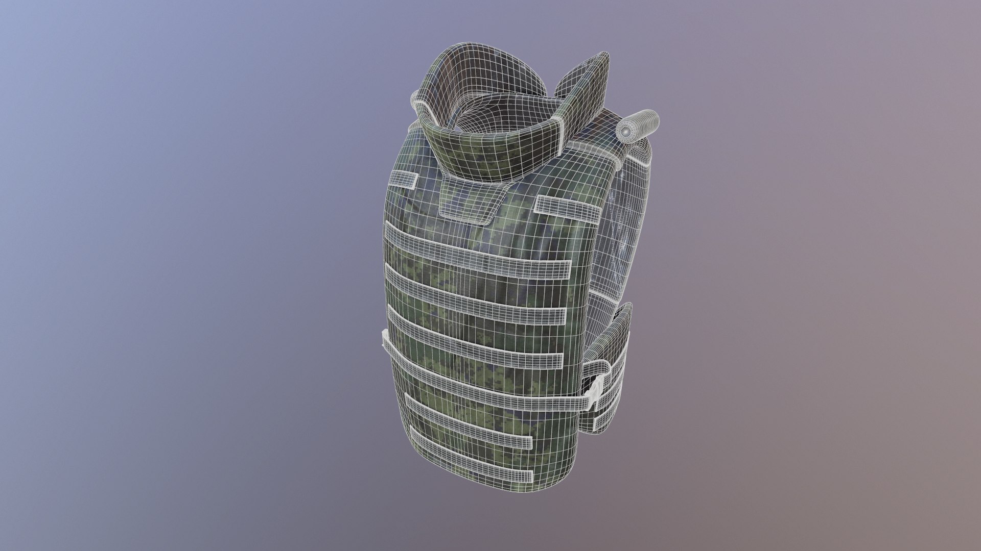 3D Ratnik 6b43 Vest - TurboSquid 1328035