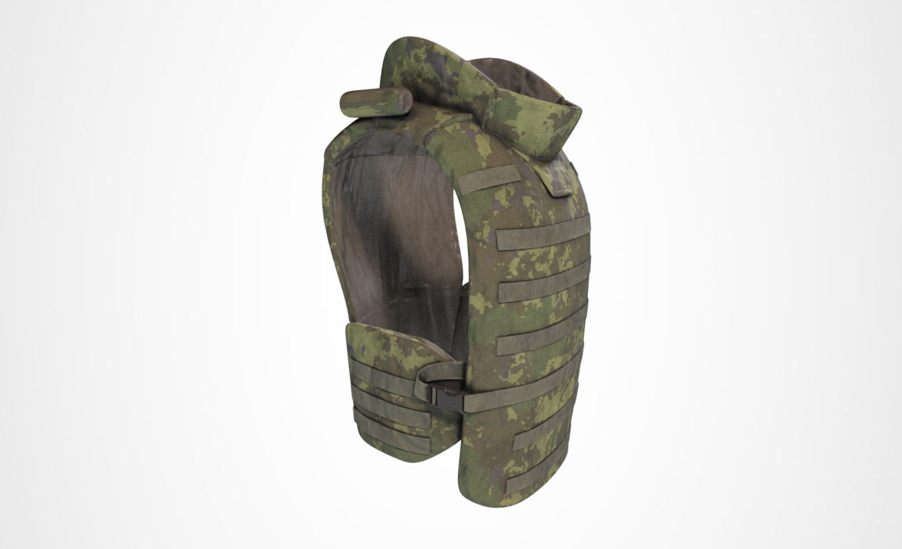 3D Ratnik 6b43 Vest - TurboSquid 1328035