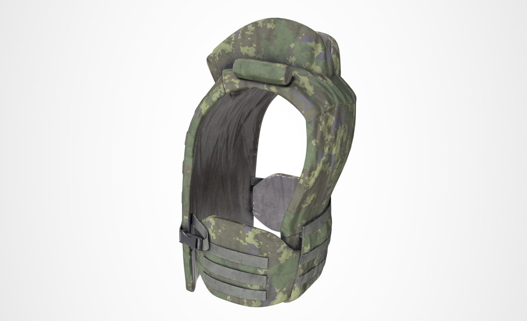 3D Ratnik 6b43 Vest - TurboSquid 1328035