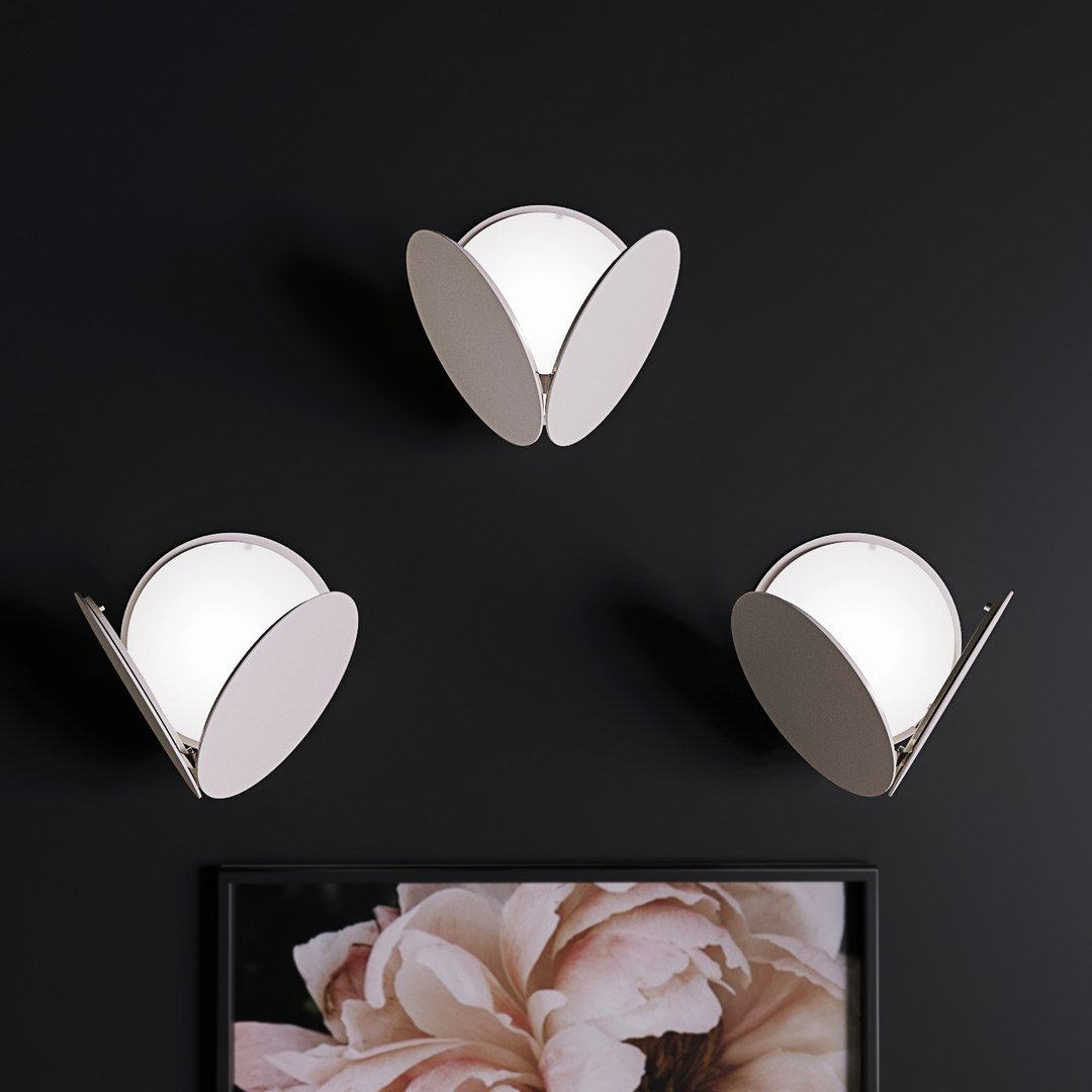 3D Wall Lamp Model - TurboSquid 1600154