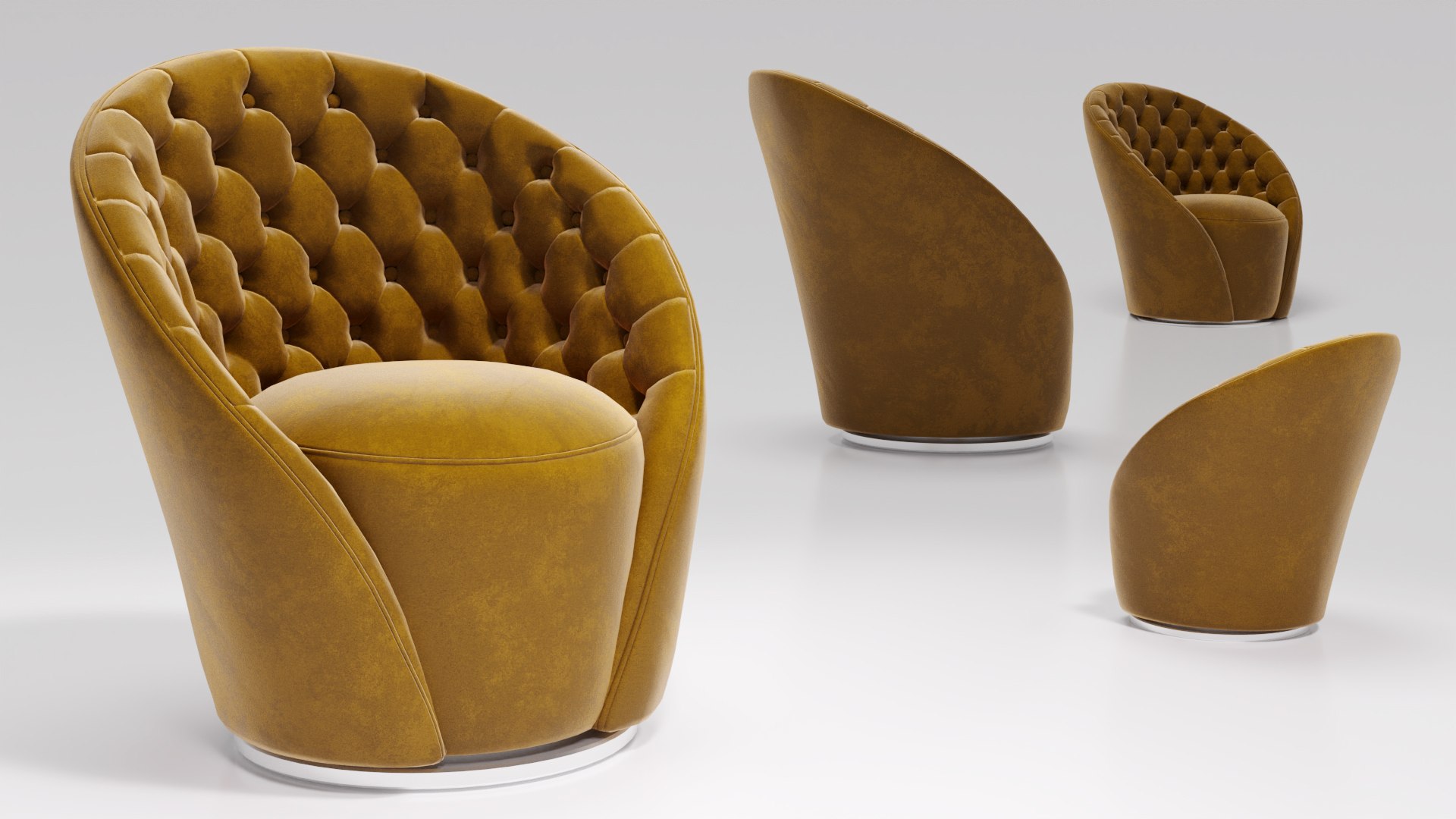 3D GIOTTO ARMCHAIR - TurboSquid 2012441
