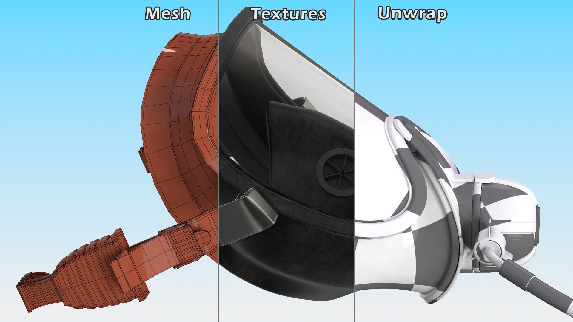 Respirator Mask 3D Model - TurboSquid 1684698