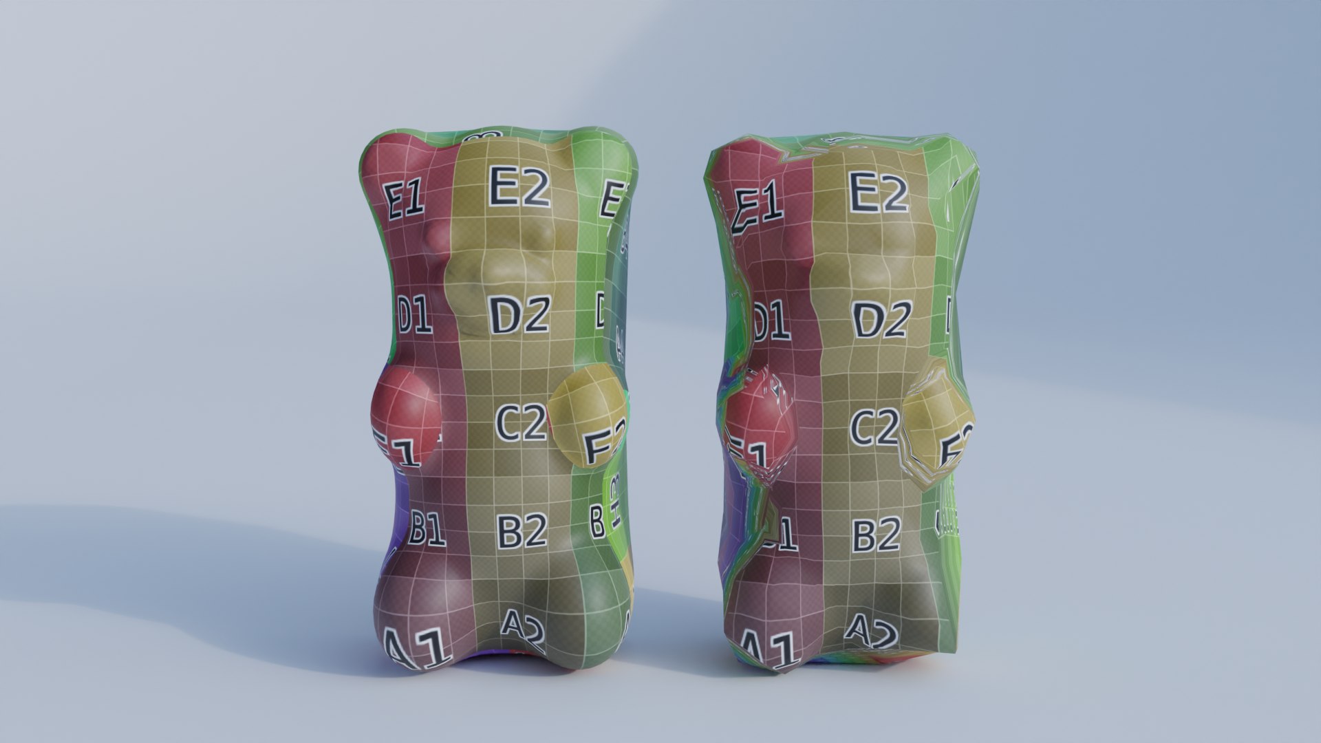 Gummy Bear 3D Model - TurboSquid 2039321