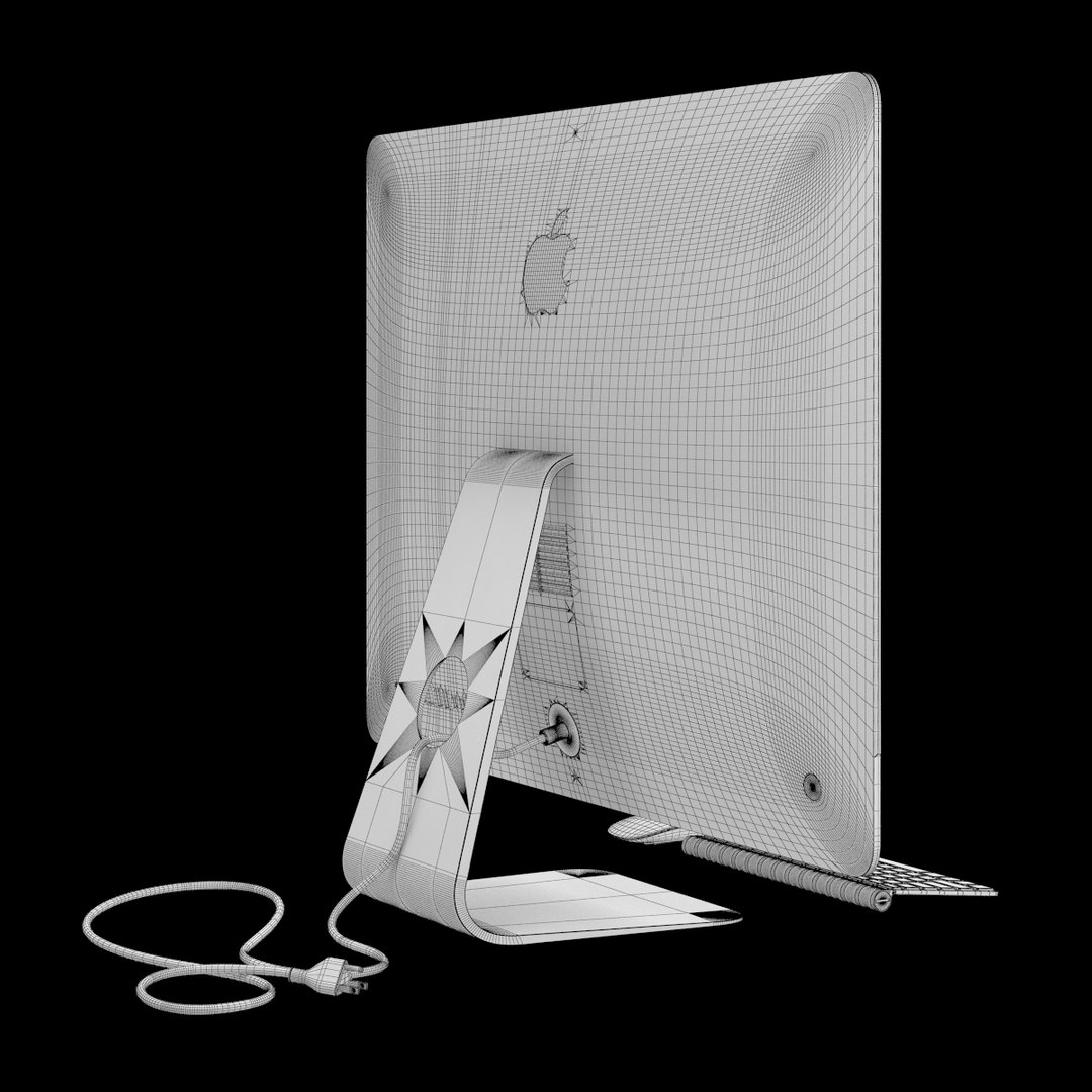 3d Model New Imac 27 2013