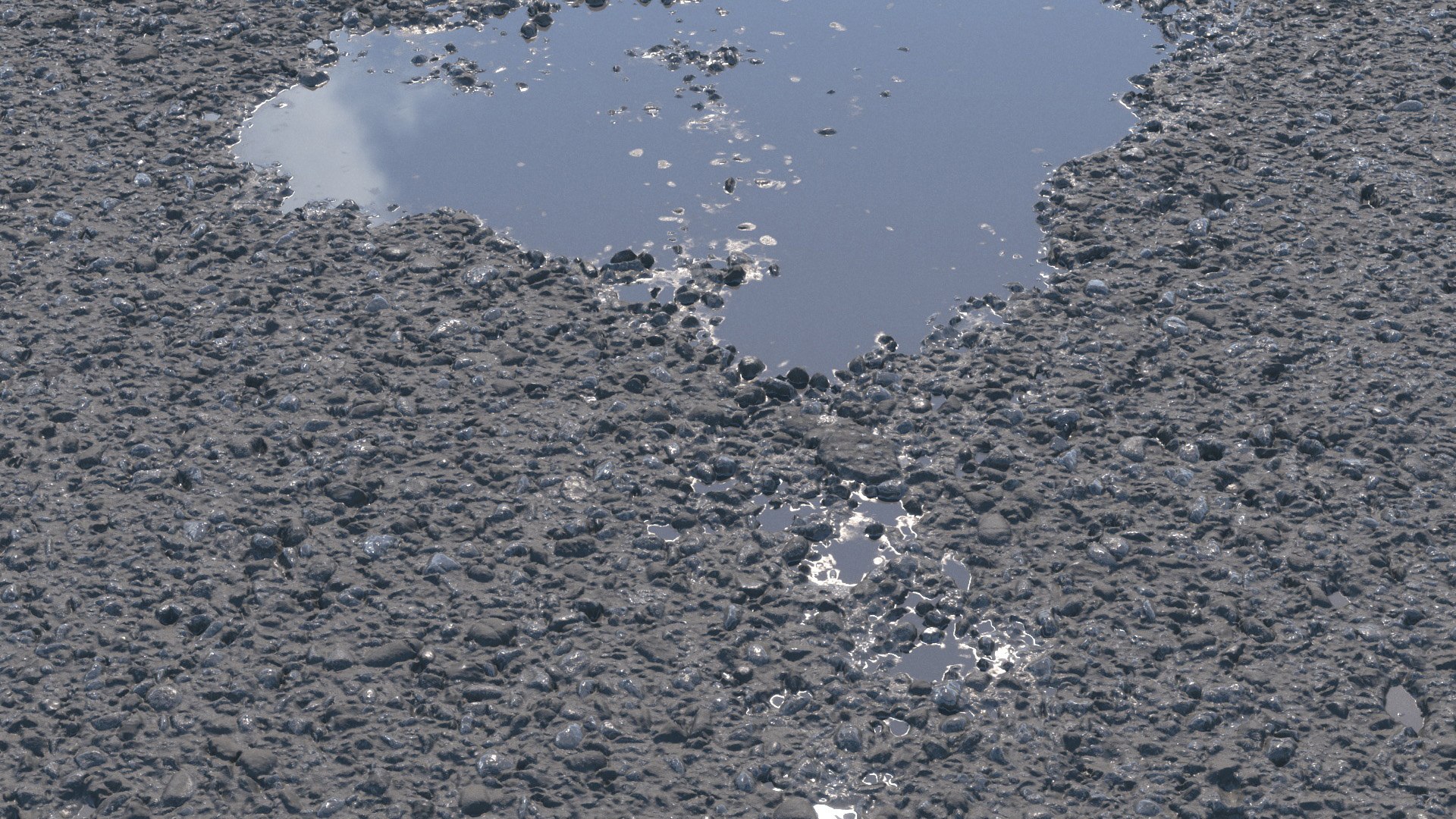 3D Old Wet Asphalt 10 8k Seamless PBR - TurboSquid 2120294