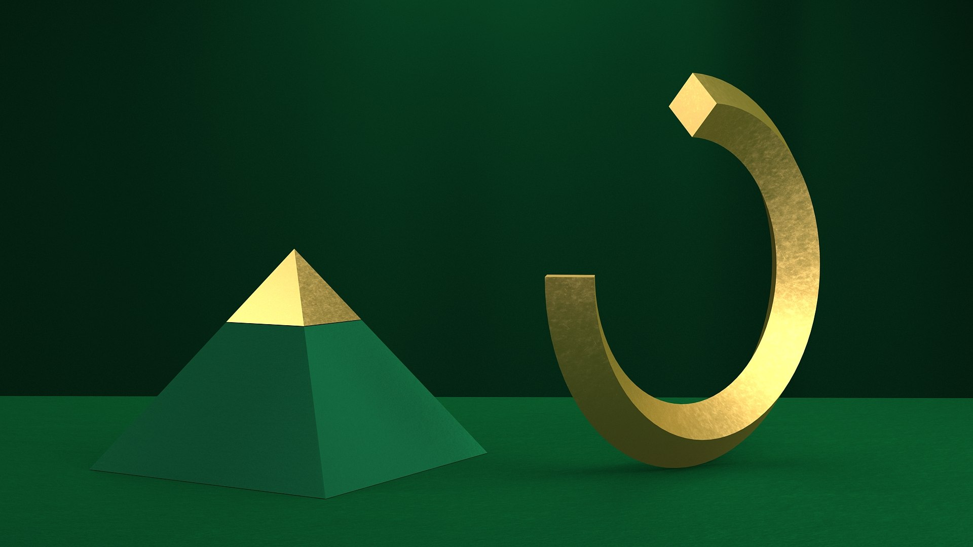 Golden Set 3D - TurboSquid 1801413